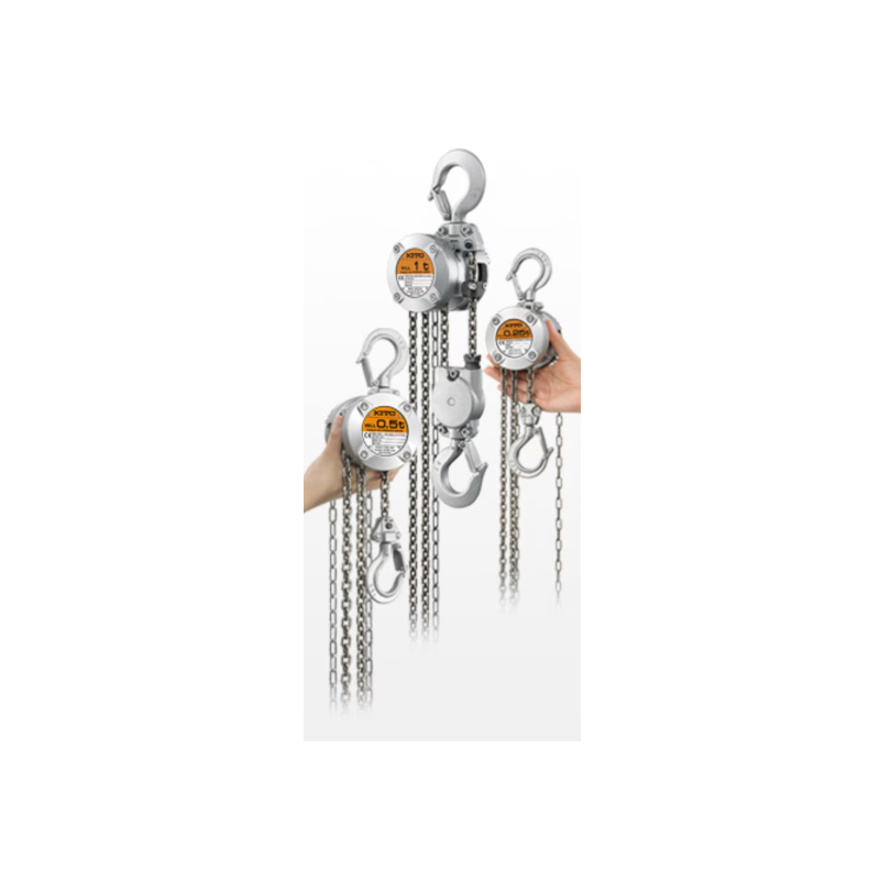 Palan manuel à chaîne KITO CX – Levage industriel compact et fiable